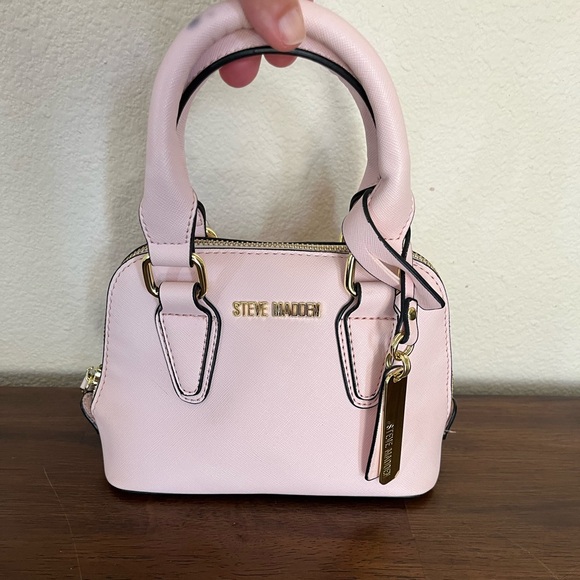Steve Madden | Bags | Steve Madden Pink Mini Crossbody Handbag Purse ...